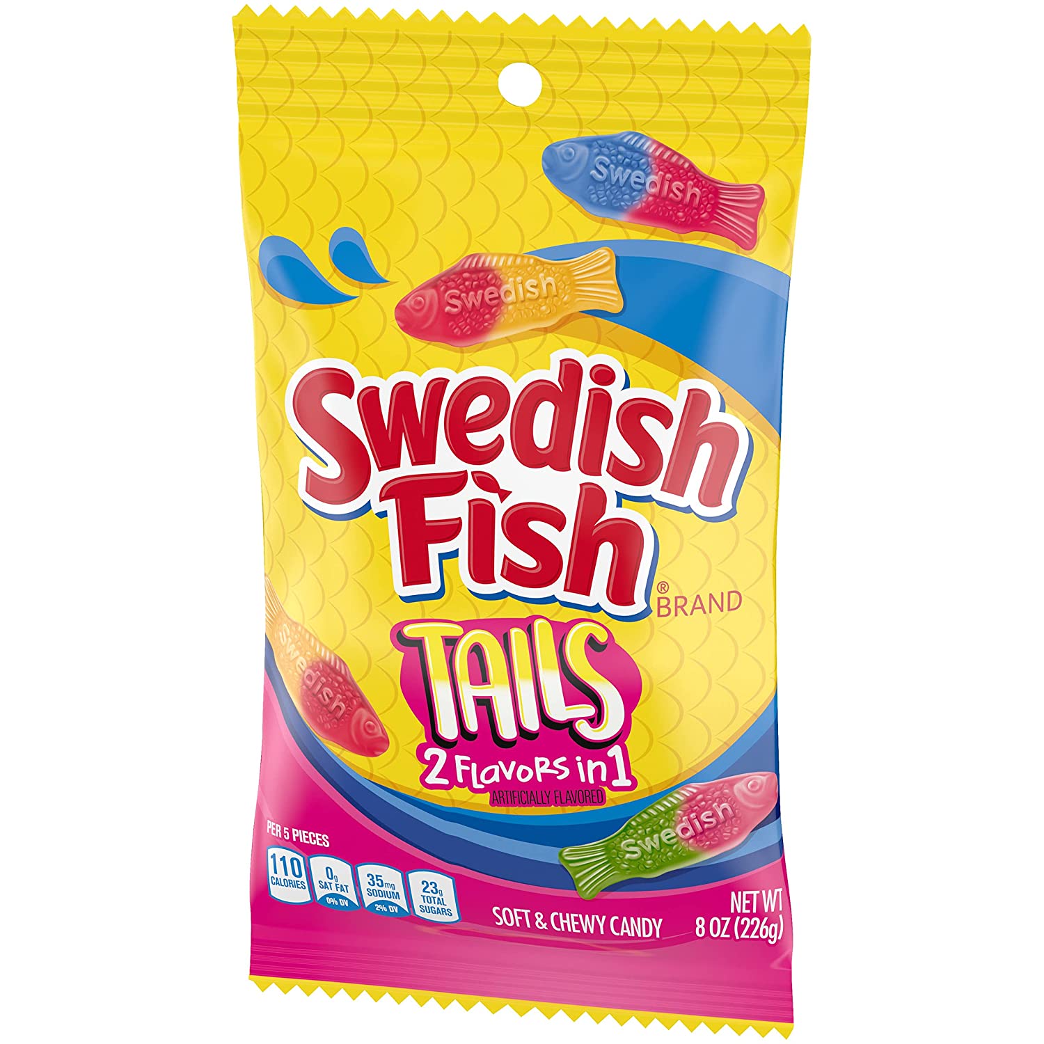 Swedish Fish Tails Candy/ 102 Gram - Rosehill Mart | روزهل مارت